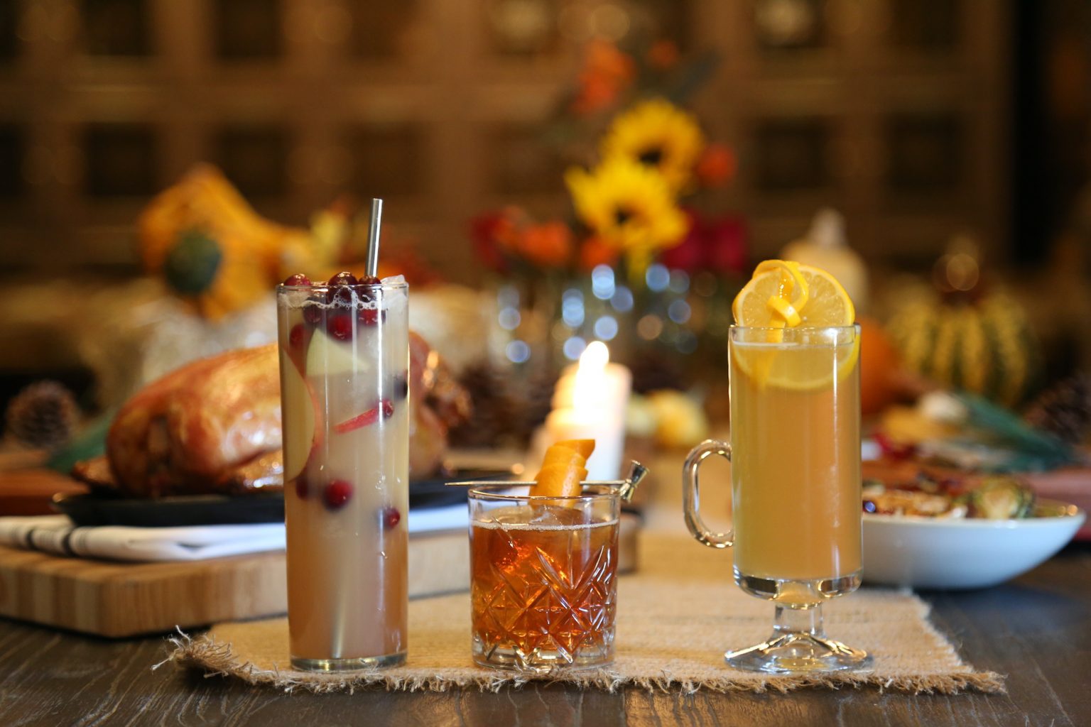 6 Thanksgiving Cocktail and Dish Pairings