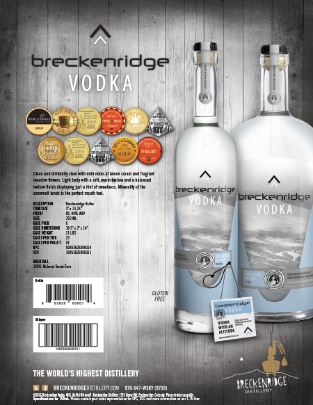 Sales & Press - Breckenridge Distillery