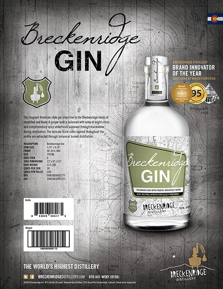 Sales & Press - Breckenridge Distillery