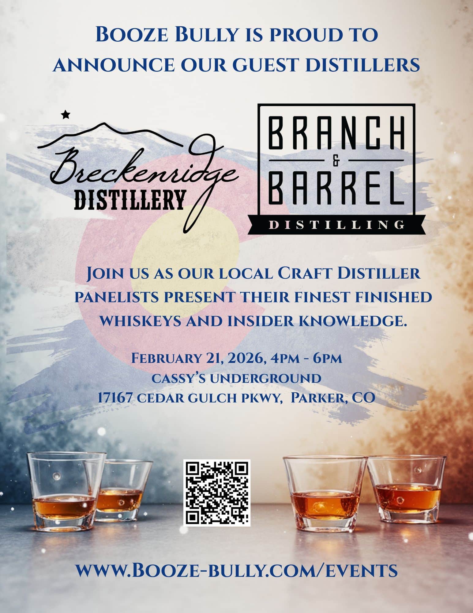 Parker, CO - Craft Distillers of Colorado | Breckenridge Distillery